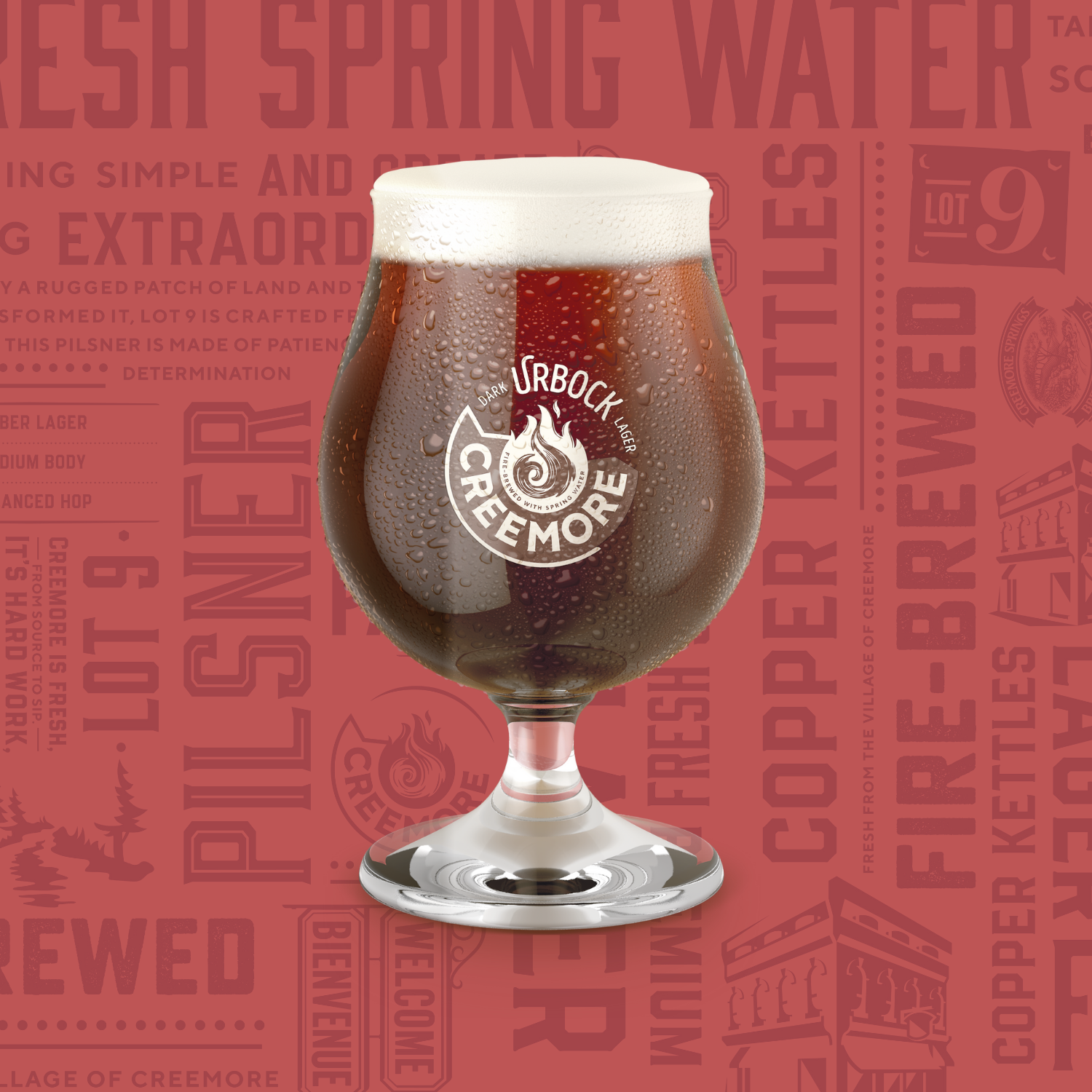 urBock 13oz Glass | Creemore Springs Brewery